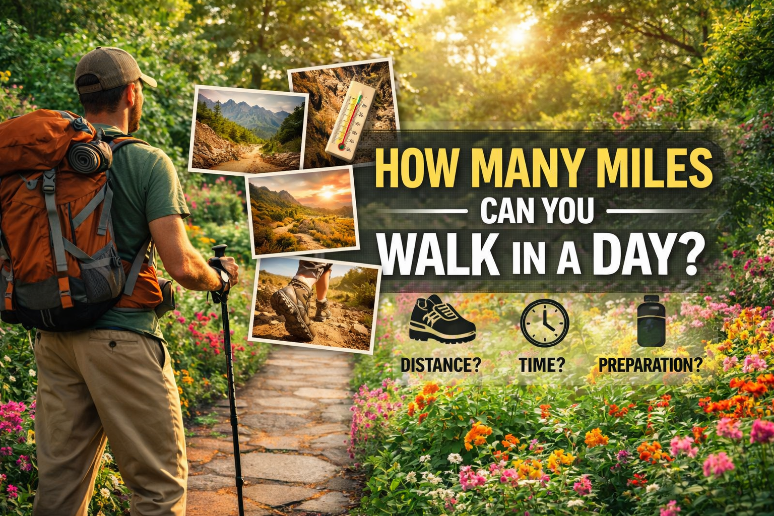 10, 20, or 30 Miles? How Many Miles You Can Walk in a Day Revealed